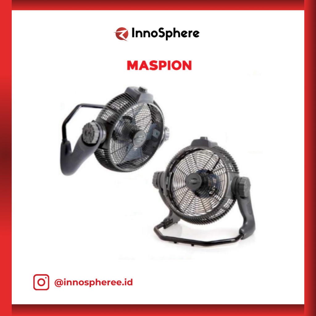 Jual Power Fan 12 MASPION PW-3005 D (2 in 1 - Desk & Wall) | Shopee ...