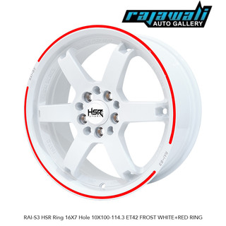 Jual VELG RACING RING 16 HSR RAI-S3 WHITE BUAT MOBIL TERIOS RUSH BRV ...