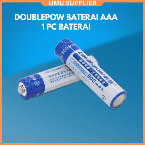 Jual (UMU SUPPLIER) SANJI DOUBLEPOW BATU BATERAI AAA RECHARGEABLE NIMH ...