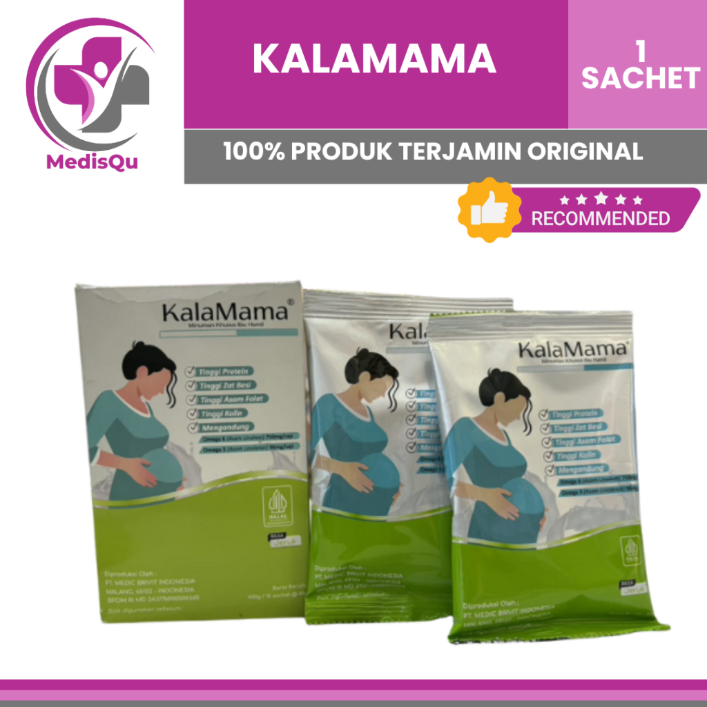 Jual KALAMAMA SUSU NUTRISI IBU HAMIL DAN MENYUSUI | 1 SACHET | TINGGI ...