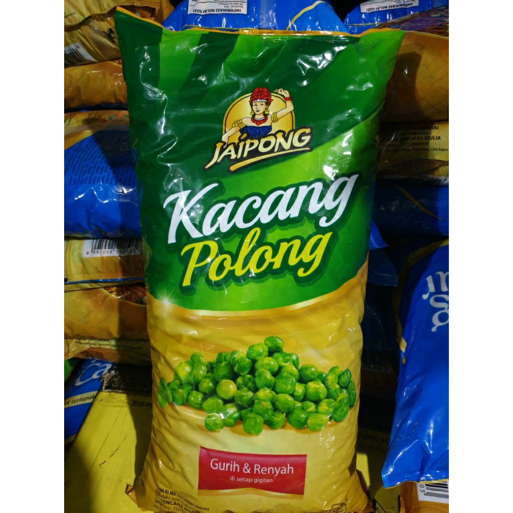 Jual KACANG POLONG / JAIPONG IJO 3 KG | Shopee Indonesia