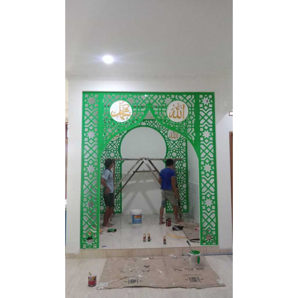 Jual Mihrab GRC dengan Sentuhan Kaligrafi Arab yang Mempesona | Shopee ...
