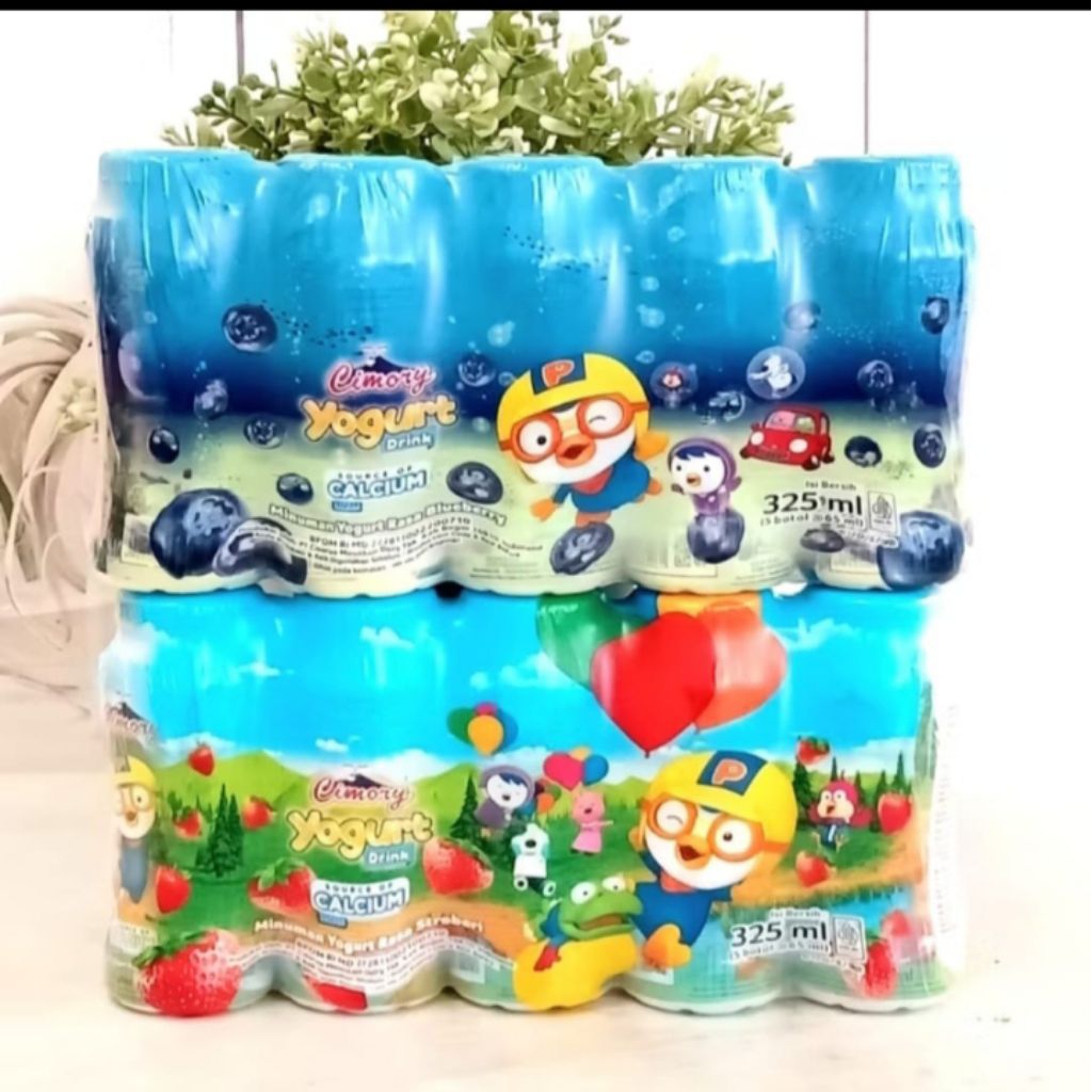 Jual Cimory Yogurt Drink Botol Kecil Edisi Pororo Isi 15 Pcs| Rasa ...