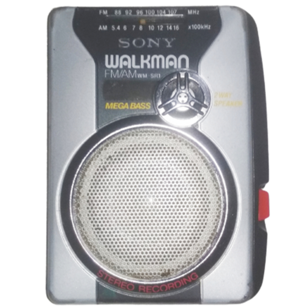 Jual audio - walkman sony-sr1 stereo radio cassette recorder - pemutar ...