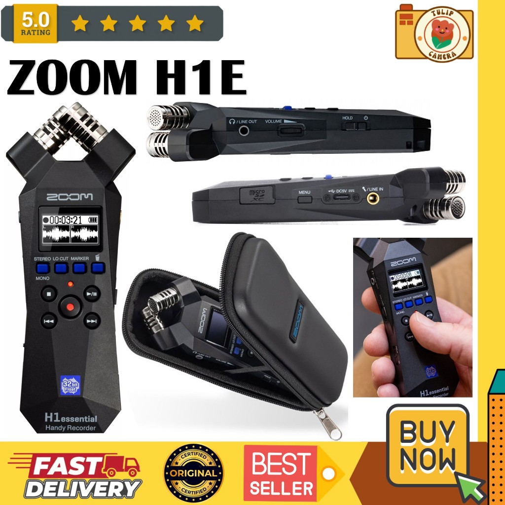 Jual Zoom H1 Essential H1E Essential Handy Recorder | Shopee Indonesia