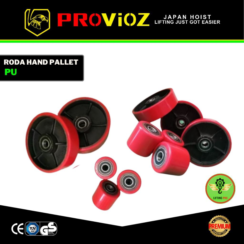 Jual RODA HAND PALLET PU – PROVIOZ (Kecil & Besar) | Shopee Indonesia