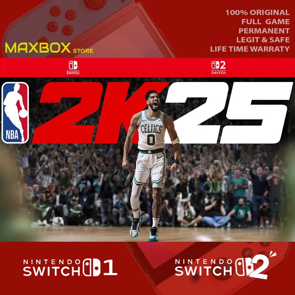 Jual NBA 2K25 Nintendo Switch Original Game | Shopee Indonesia