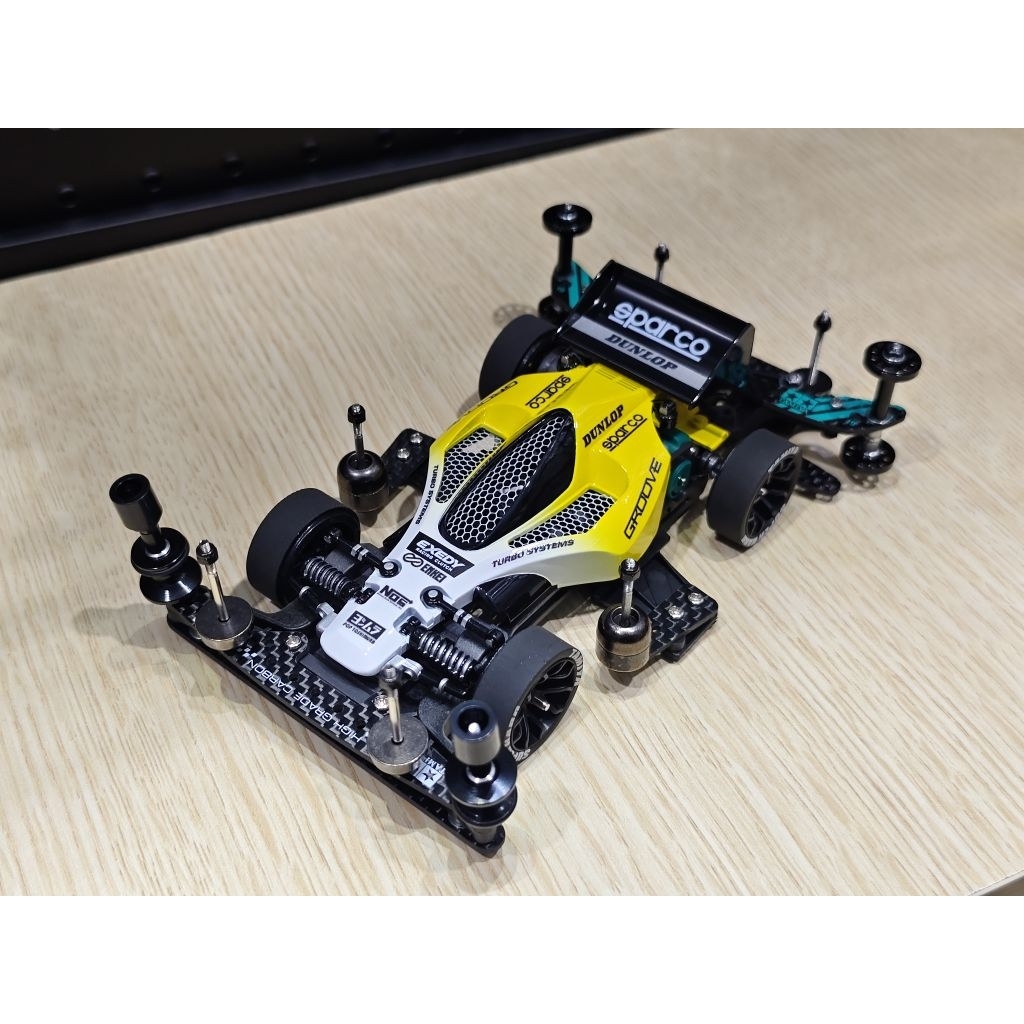 Jual TAMIYA Damper style Avante JR yellow gradation Super 2 Carbon RTR ...