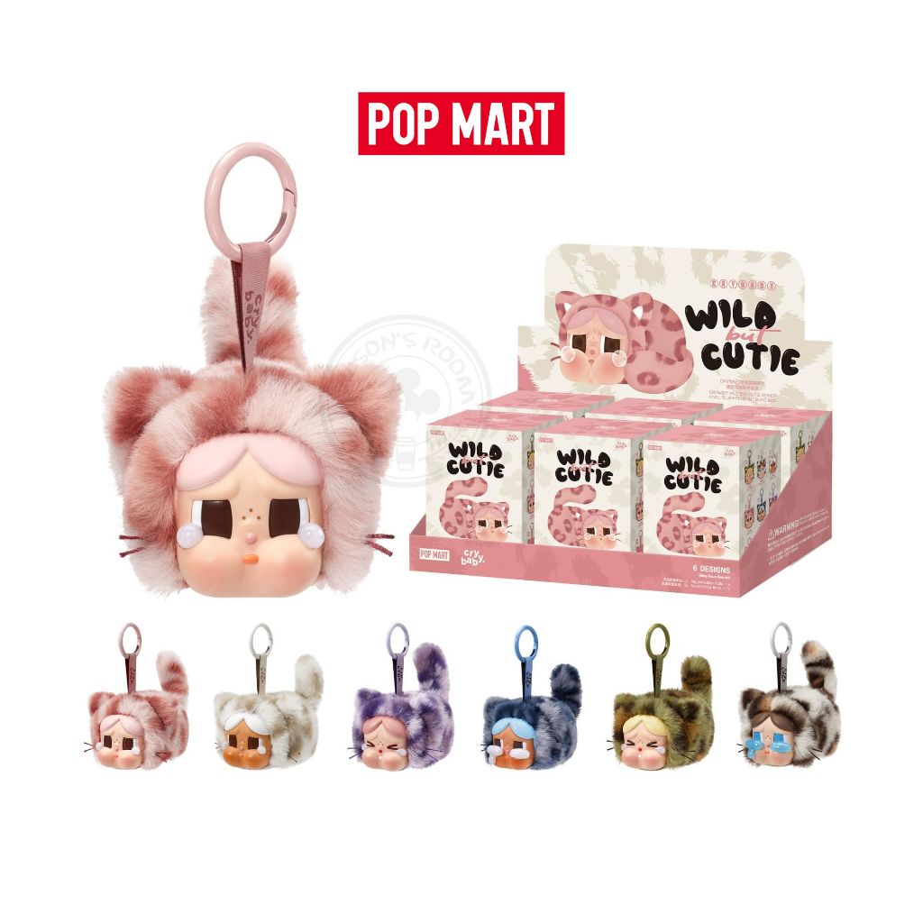 Jual [ORIGINAL] POP MART CRY BABY Wild But Cutie Crybaby Bag Charm ...