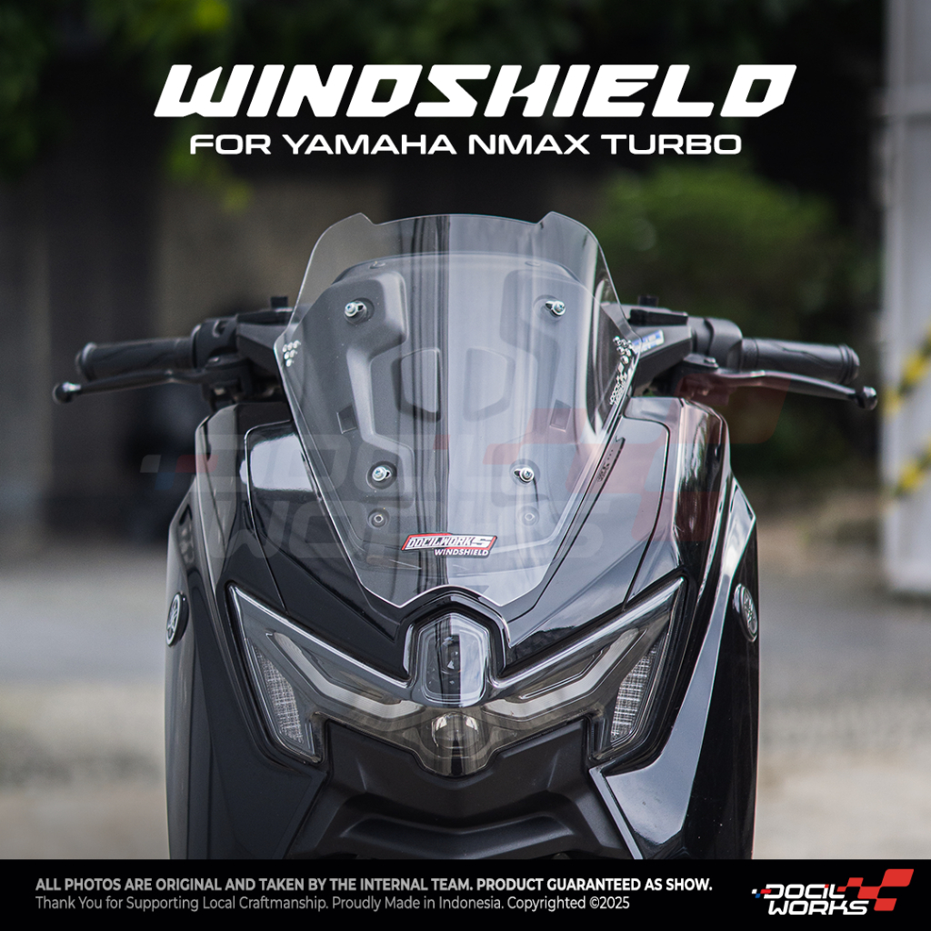 Jual Docilworks - Visor Windshield Standar Nmax TURBO LX CYBORG NEO NEO ...