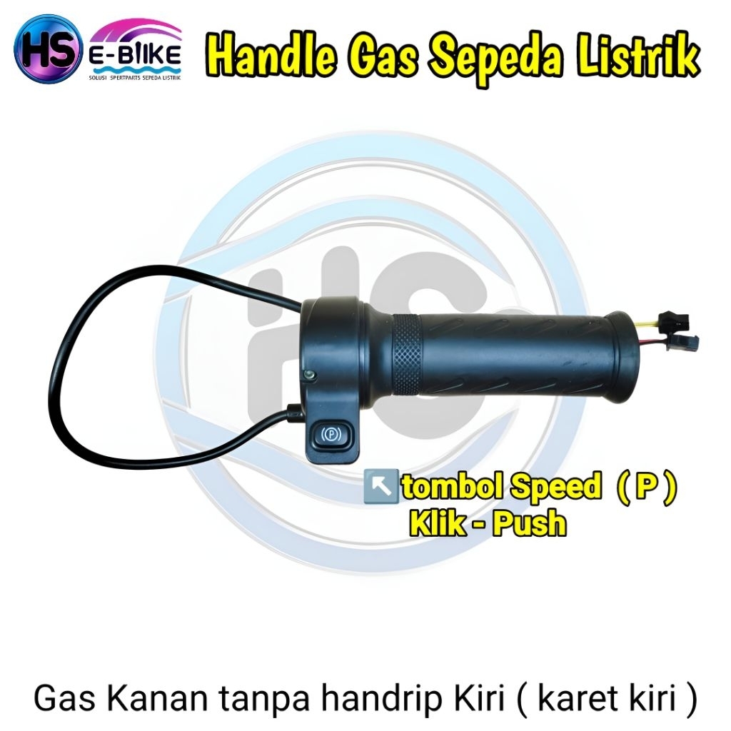Jual Handle Gas Sepeda Listrik Universal Speed Klik / Push | Shopee ...