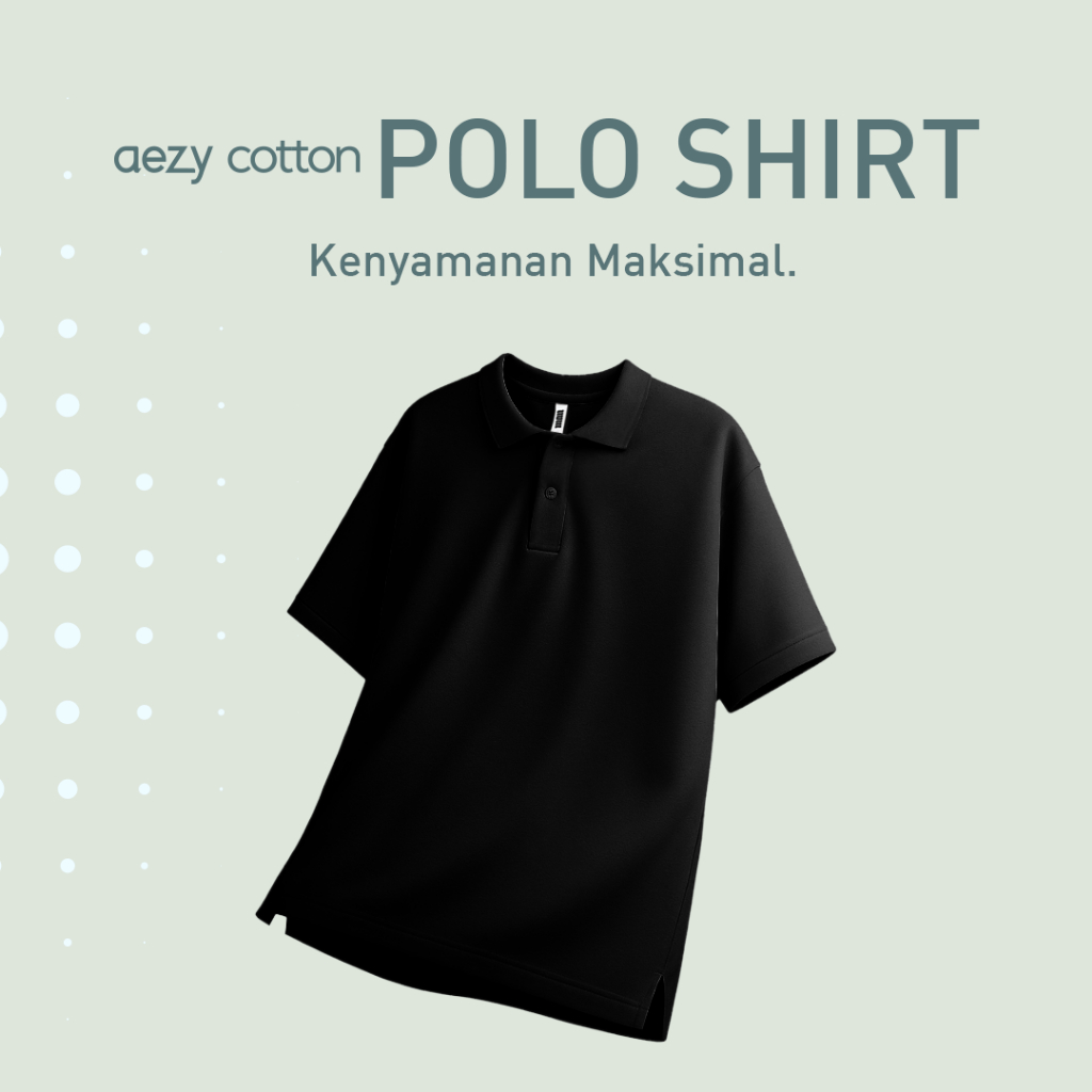 Jual No Void Minds AEZY Cotton Polo T-Shirt | Charcoal | Shopee Indonesia