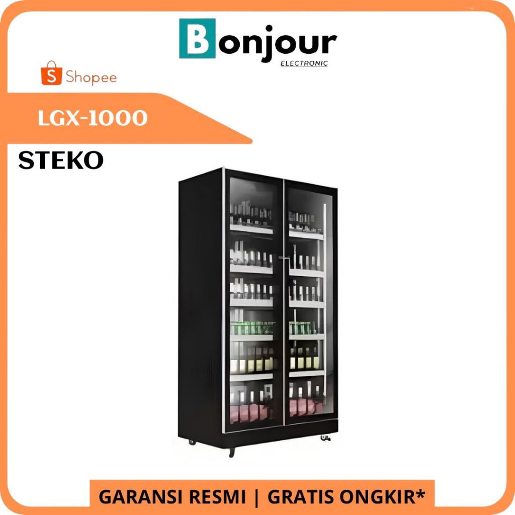 Jual Showcase Steko LGX-1000 Kapasitas 980 Liter Refrigeran R134a ...