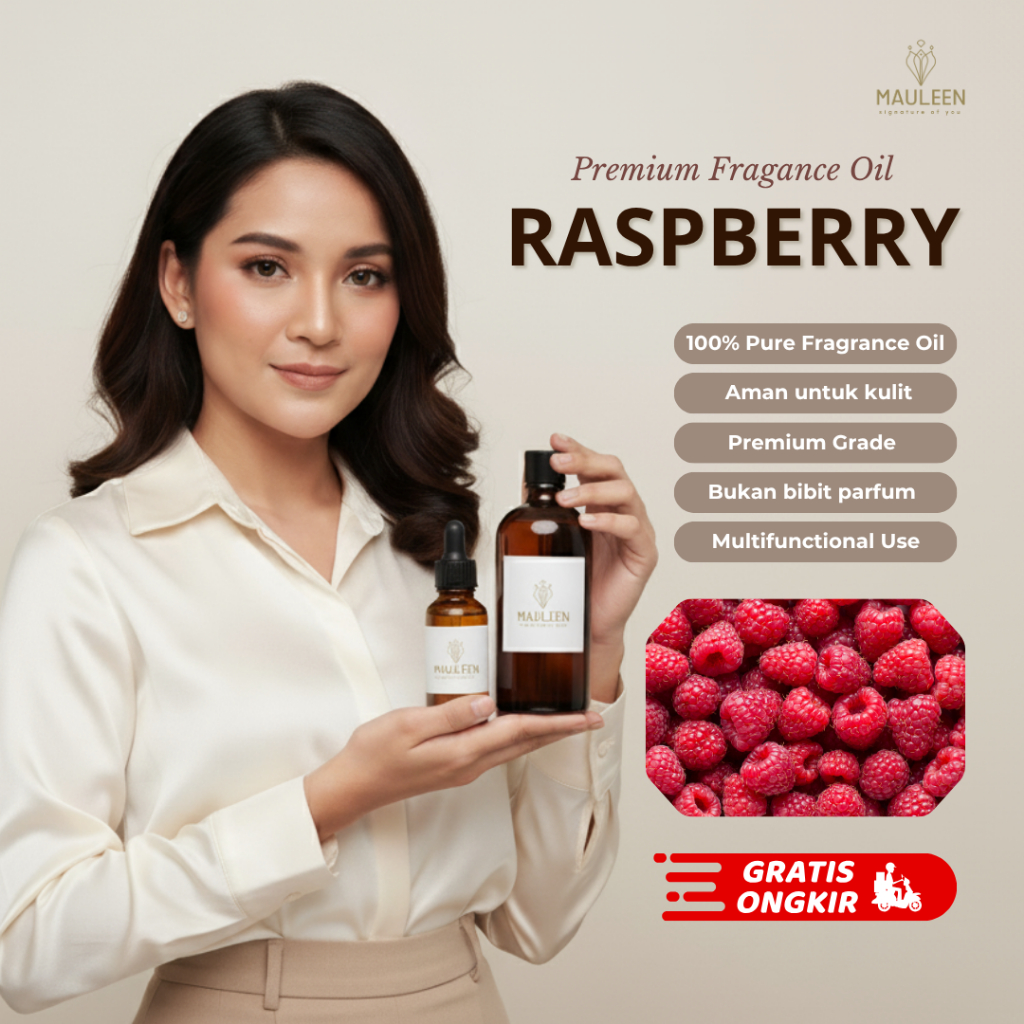 Jual RASPBERRY - Fragrance Oil Premium 100% Pure - by MAULEEN STUDIO ...