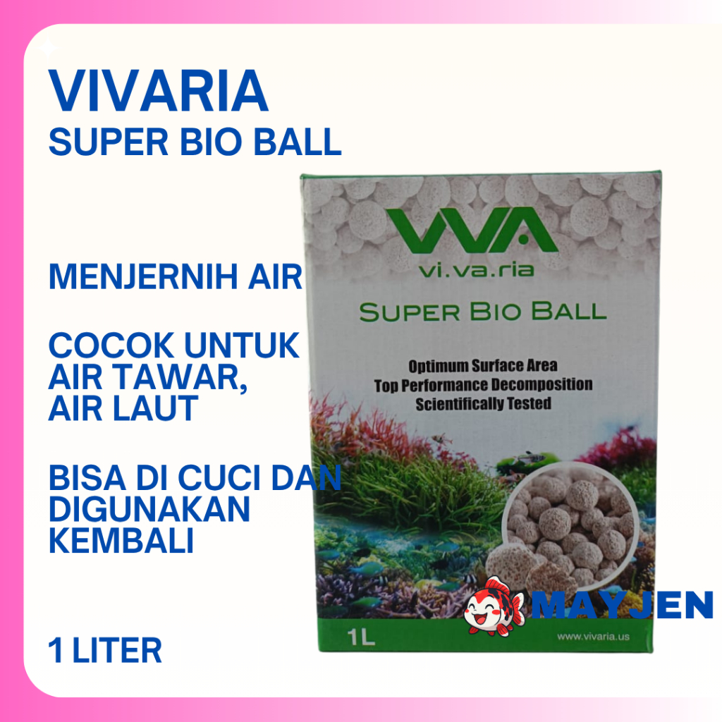 Jual Vivaria Super Bio Ball 1 Liter | Shopee Indonesia