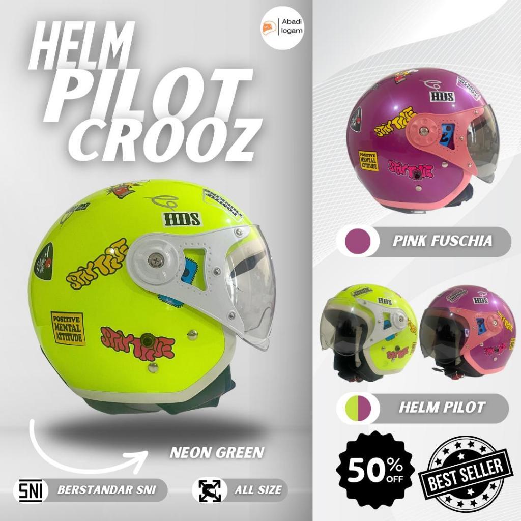 Jual HDS - Helm Bogo Dewasa Classic Full Leher Pria Wanita Hijab Model ...