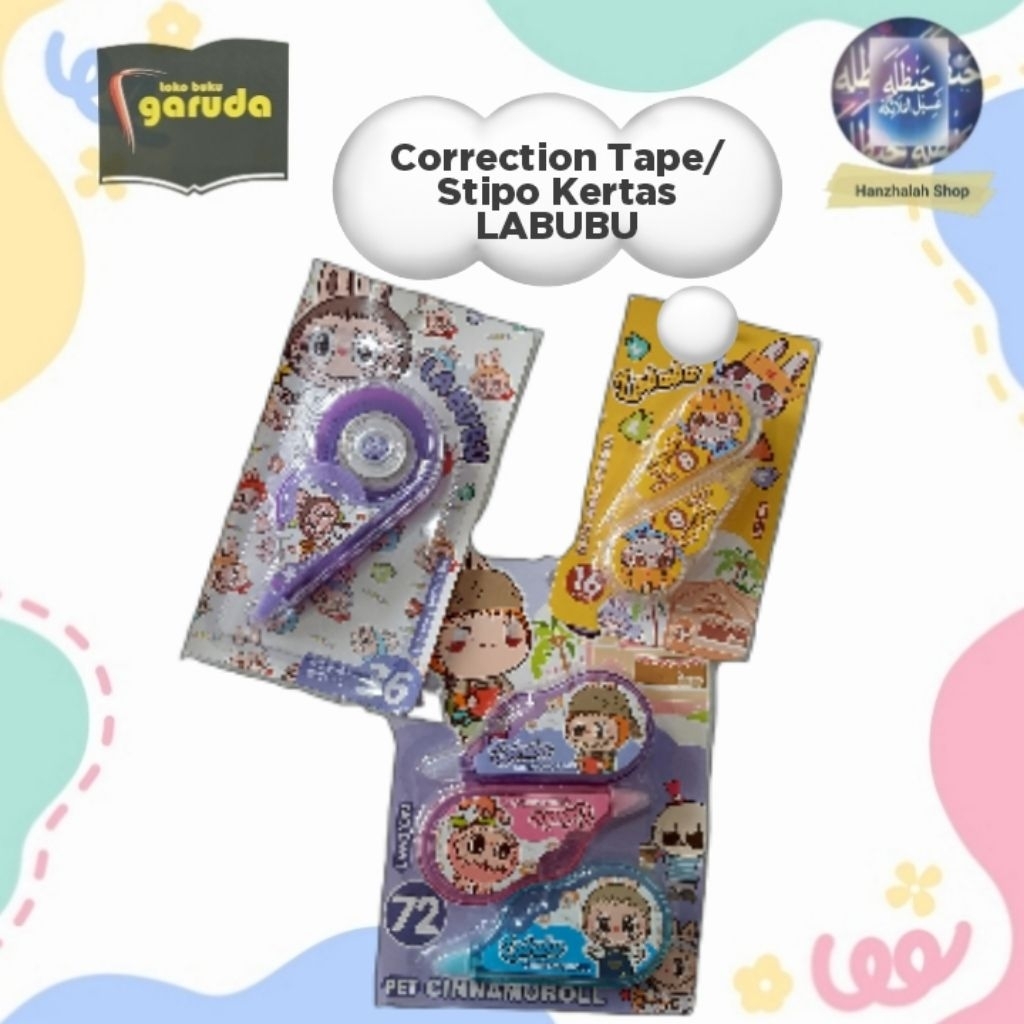 Jual Correction Tape/Stipo Kertas LABUBU | Shopee Indonesia