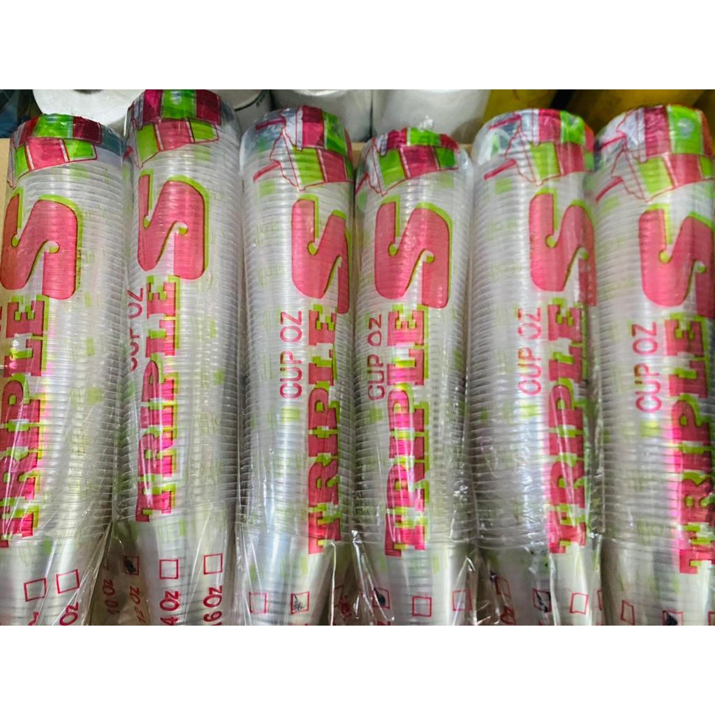 Jual Gelas Pop Ice Minuman Dingin + Tutup Datar 12 Oz 14 Oz 16 Oz Isi ...
