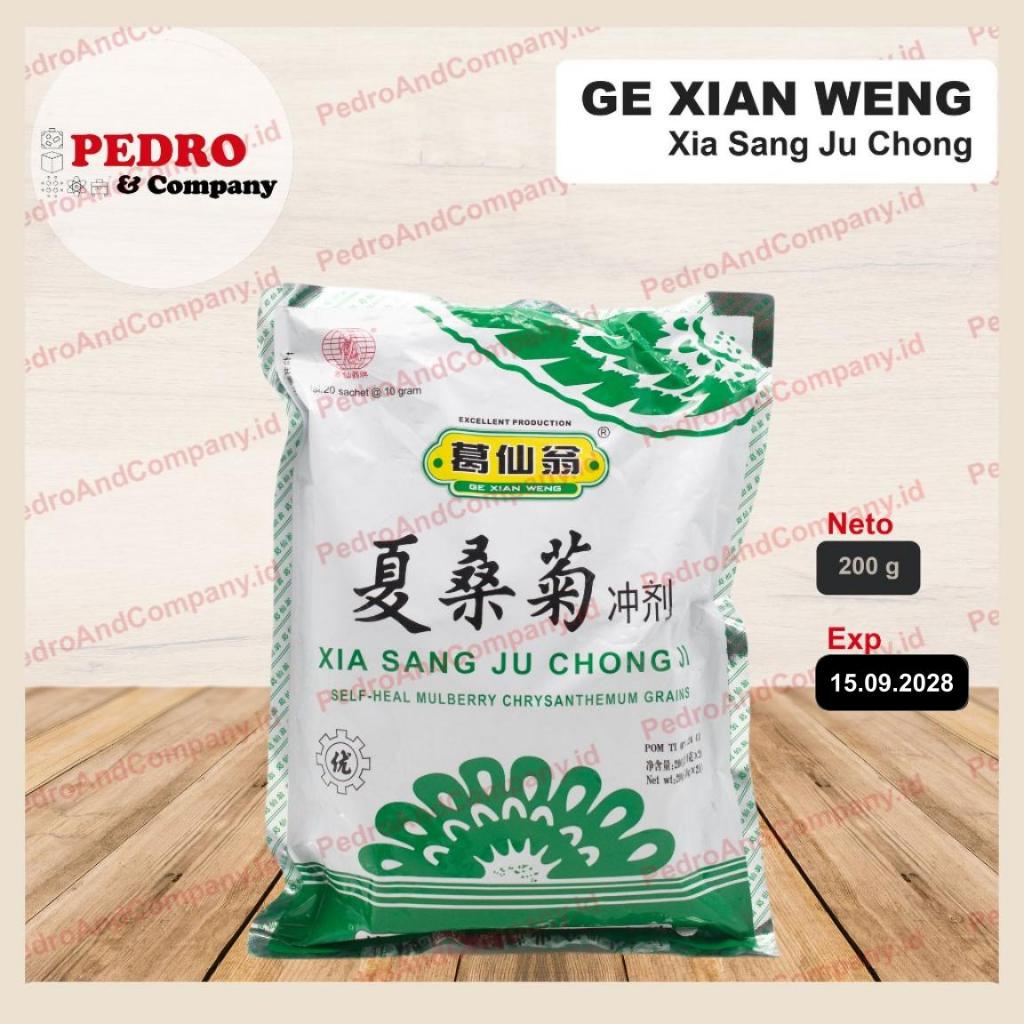 Jual Ge xian weng xia sang ju chong ji 200 gram 20 sachets - herbal tea ...