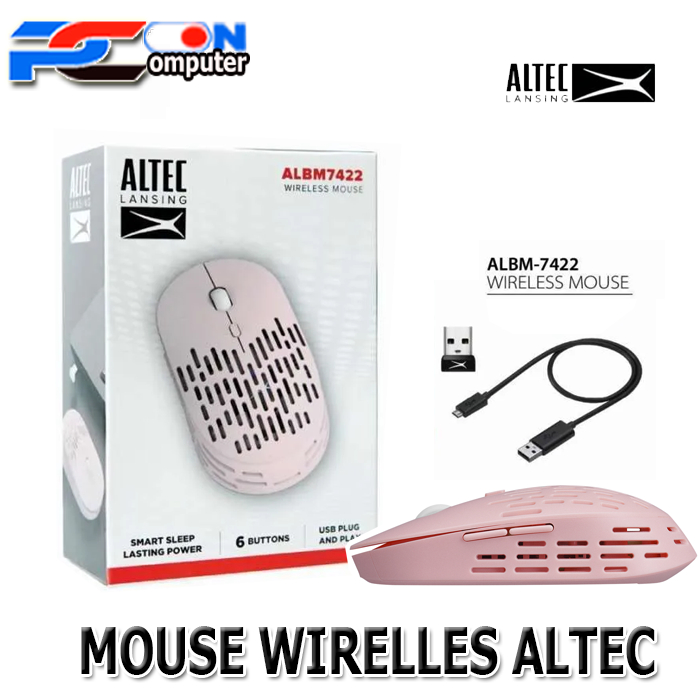 Jual Mouse Altec Lansing Mouse Wireless ALBM7422 ALBM-7422 | Shopee ...