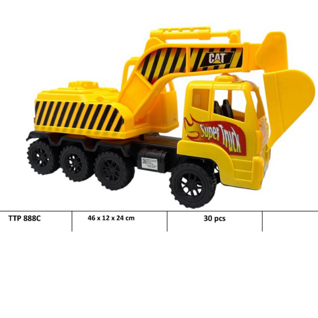 Jual Mainan Truk Keruk Pasir Ukuran Besar Mainan Anak Anak Truk Trukan ...