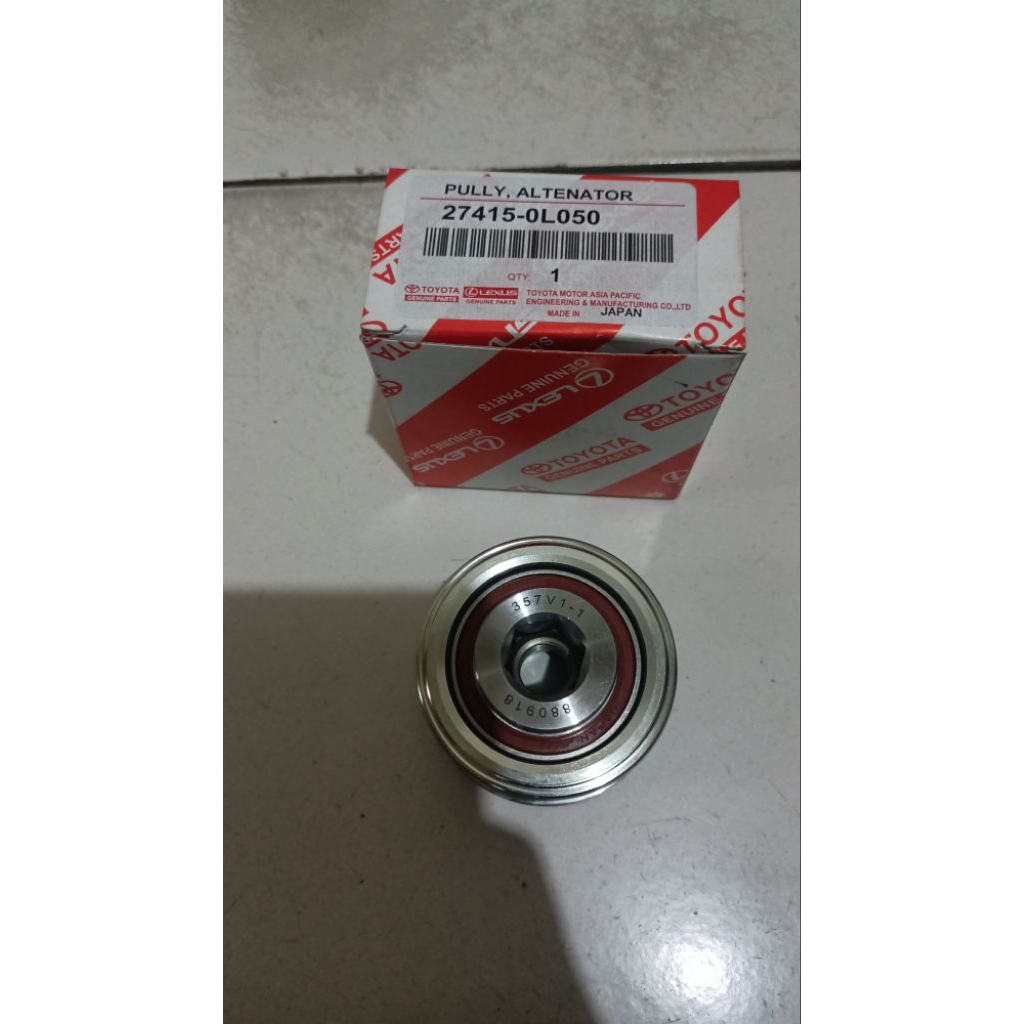 Jual 27415-0L050 Pully Alternator 7pk Fortuner vrz Hilux Revo Inova ...