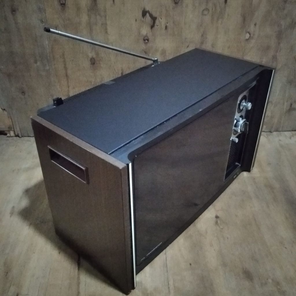 Jual Tv televisi Merk National jadul vintage antik lawas kuno | Shopee ...