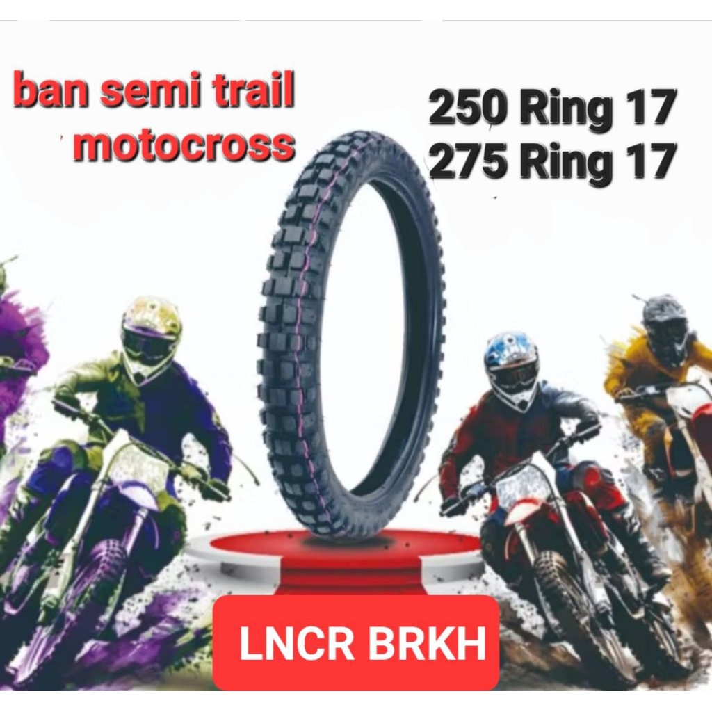 Jual Ban Semi Trail Motocross Ring 17 HARI MINGGU KIRIM Ban Vulkanisir ...