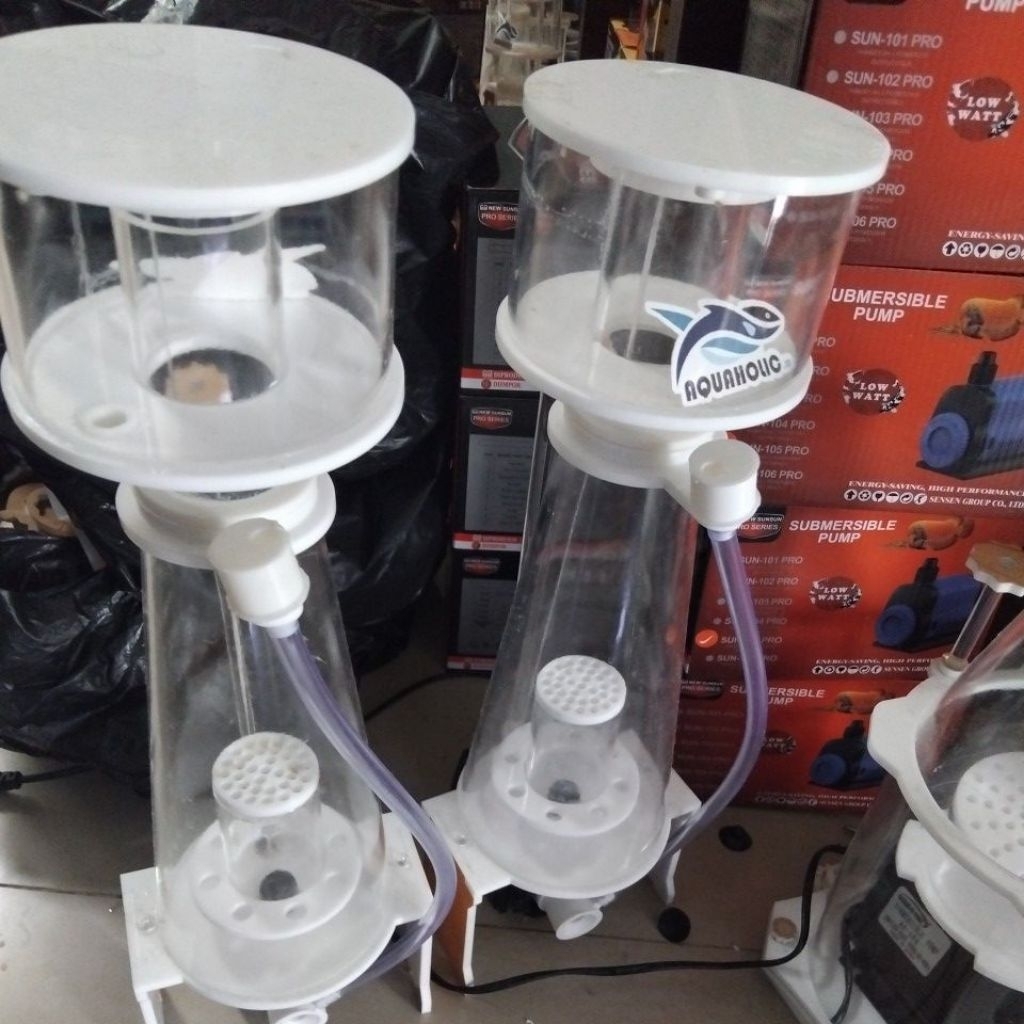 Jual Protein Skimmer AL600 pump sunsun jqp 103 ( NG - Not Goog) Bekas ...