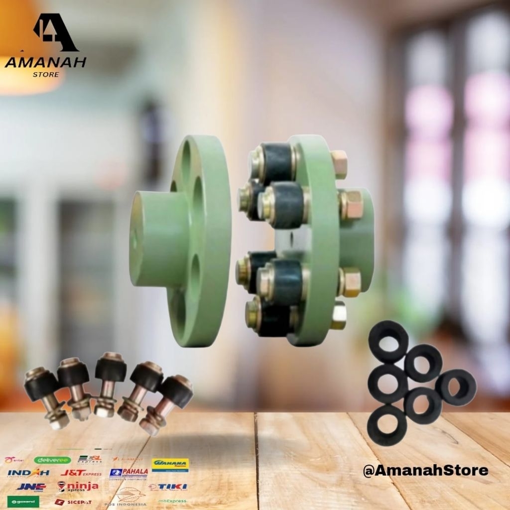 Jual karet coupling pompa air ebara original / rubber kopling pompa ...