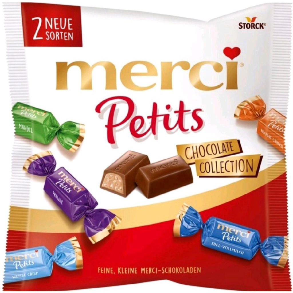 Jual Strock Merci Petits Collection Chocolate 125 gr | Shopee Indonesia