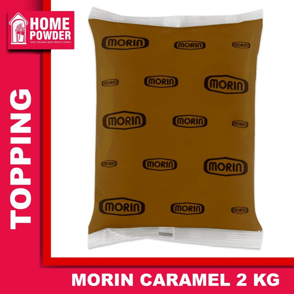 Jual MORIN Topping Sauce Jam Caramel Chocolate Strawberry Kemasan 2Kg ...