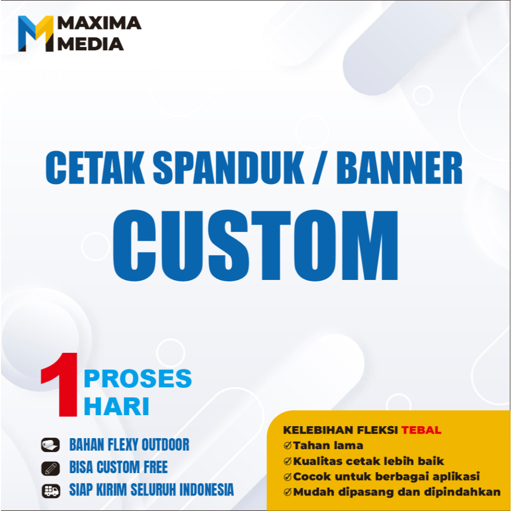 Jual CETAK SPANDUK - BALIHO - BESAR CUSTOM - MURAH BERKWALITAS - FREE ...