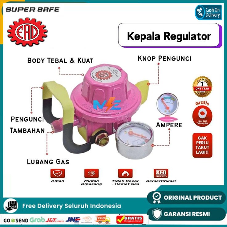 Jual REGULATOR SUPER SAFE SS88P METER / LEGULATOR SUPERSAFE SS-88P ...