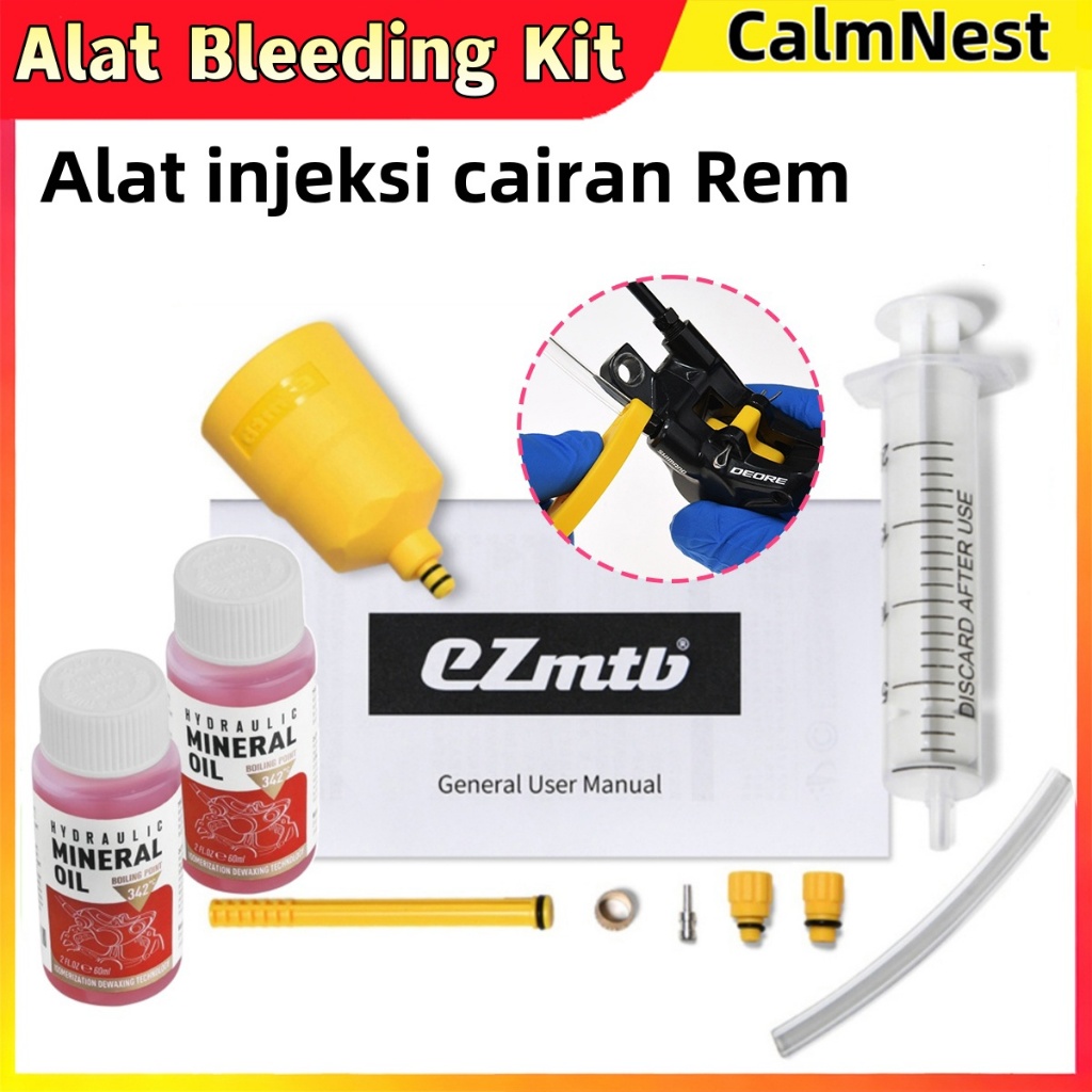 Jual Alat Pengisian Oli Rem Shimano Ezmtb Konektor Isi Oli Rem Cakram ...