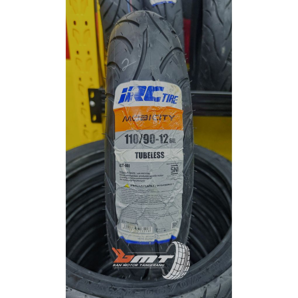 Jual Ban IRC Honda STYLO 160 Depan ukuran 110/90-12 MOBICITY BAN DONAT ...