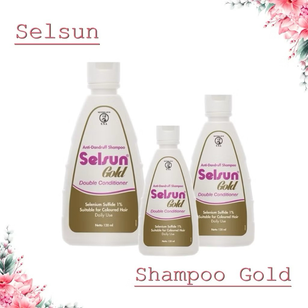 Jual Selsun Gold Anti Dandruff Shampoo Double Conditioner | Shopee ...