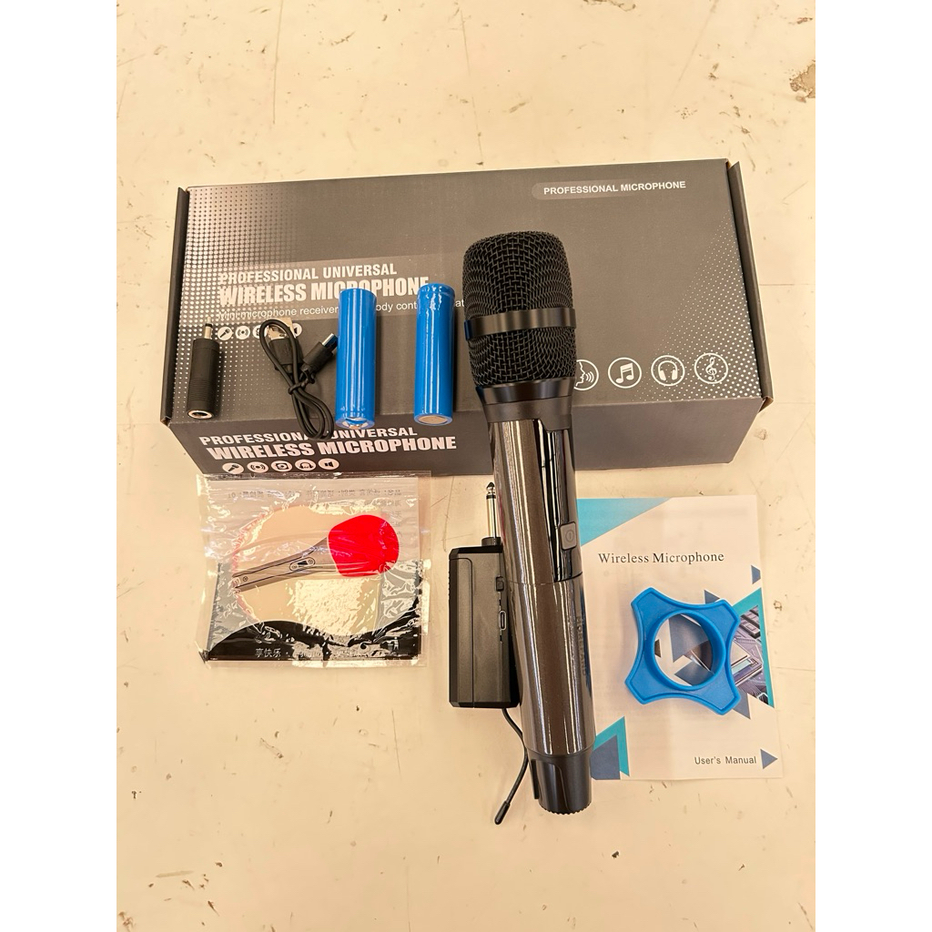 Jual MIC KAROKE WIRELESS MICROPHONE | Shopee Indonesia