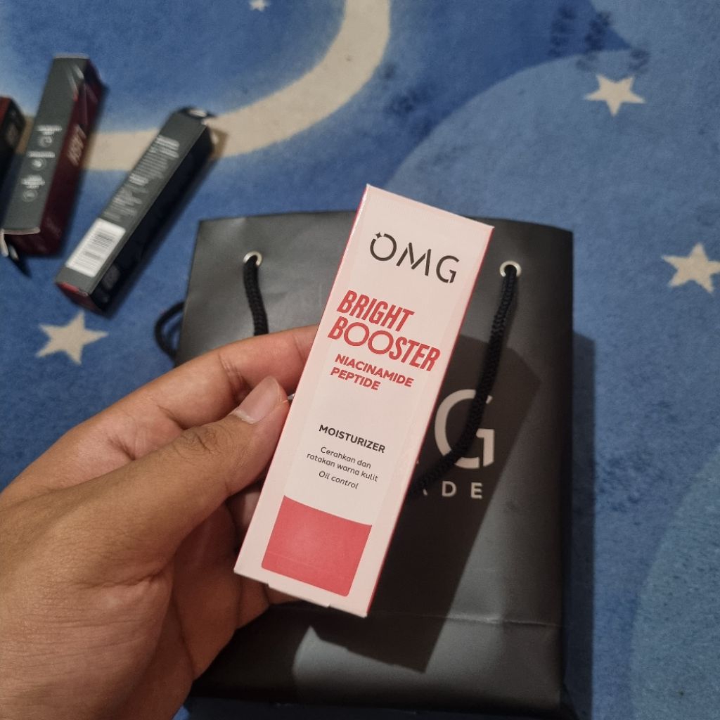 Jual OMG - OH MY GLOW BRIGHT BOOSTER MOUSTERIZER - 25G | Shopee Indonesia