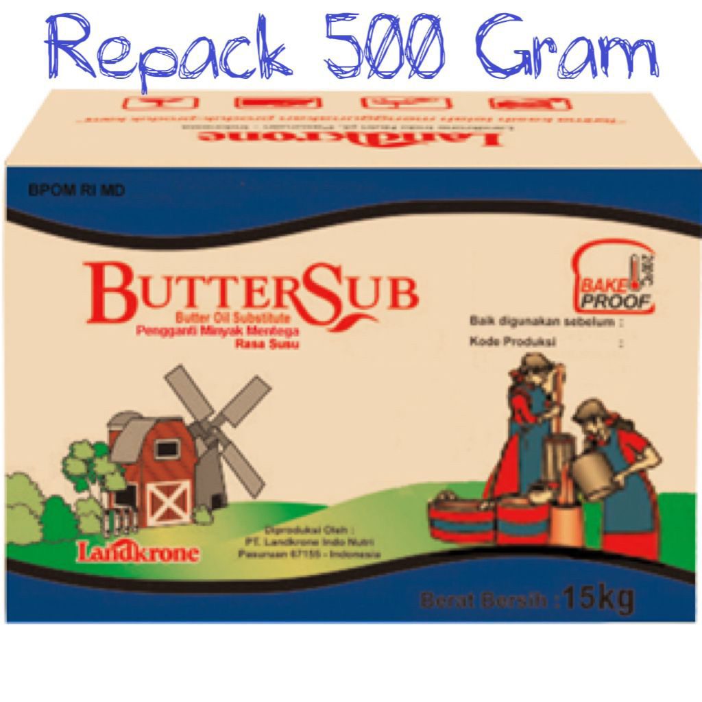 Jual Buttersub Milky BOS / Roombutter Repack 500 Gram | Shopee Indonesia