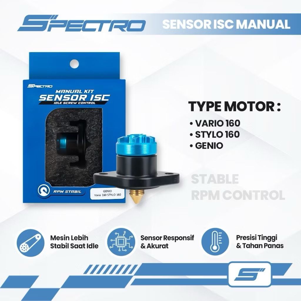 Jual ISC Manual Spectro Vario Stylo 160 Genio Beat Deluxe Sensor ...