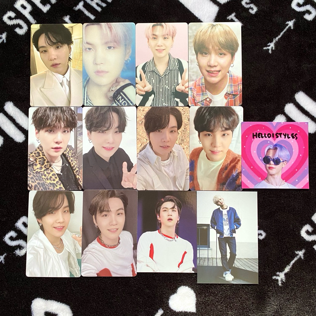 Jual (4/6) Photocard BTS SUGA Yoongi Official Samsung Melet Digicode ...