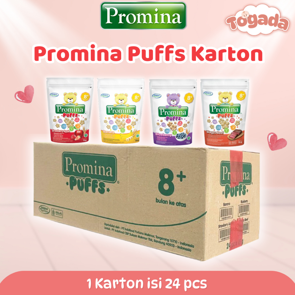 Jual Promina KARTON Puffs KARTON isi 24pcs Promina Puff Promo Promina ...