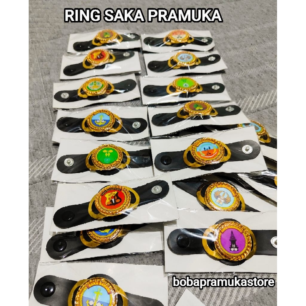 Jual RING SAKA PRAMUKA LENGKAP ( HARGA SATUAN ) | Shopee Indonesia