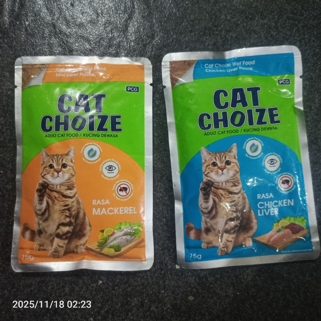 Jual ME-O creamy bonito 15gr dan cat choiz 75gr | Shopee Indonesia