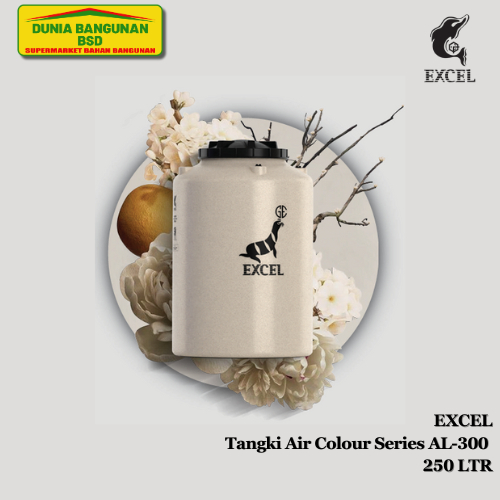 Jual EXCEL TANKI SILINDER AL-300 250 LTR EXCEL Tangki Air Crystal ...