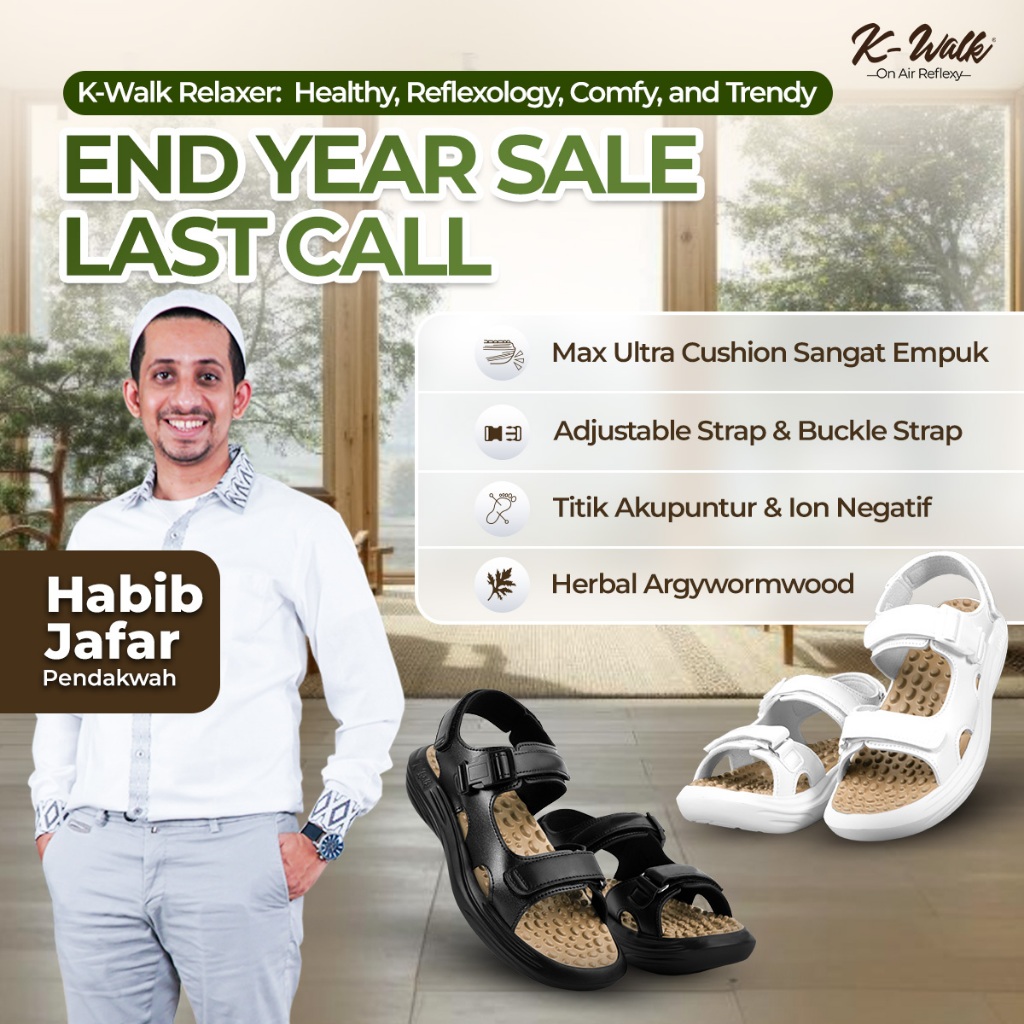 Jual [PROMO AKHIR TAHUN] Jaco Sandal Outdoor Ibadah Haji Umroh Terapi ...