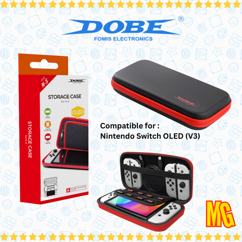 Jual DOBE Nintendo Switch OLED V3 Storage Case Pouch | Shopee Indonesia