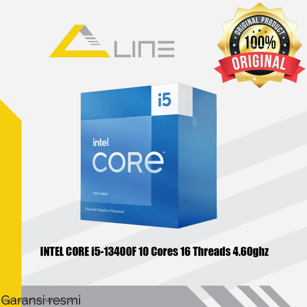 Jual Processor Intel Core i5-13400F BOX Raptor Lake LGA1700 up to 4.60 ...
