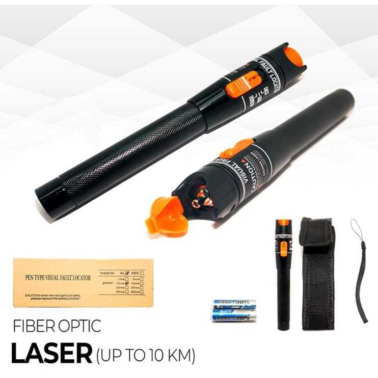 Jual Visual Fault Locator Laser Fiber Optic / Optik 10 KM | Shopee ...